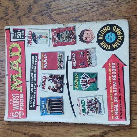 Other | Vintage 6s Mad Magazine The Sixth Annual Edition Of The Worst ...